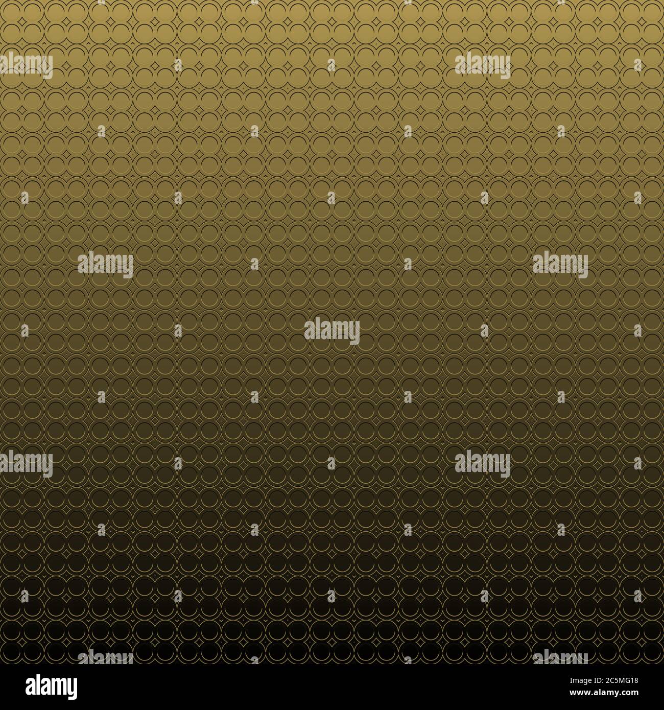Gold pattern illustration, bas-relief effect with repeated geometric ...