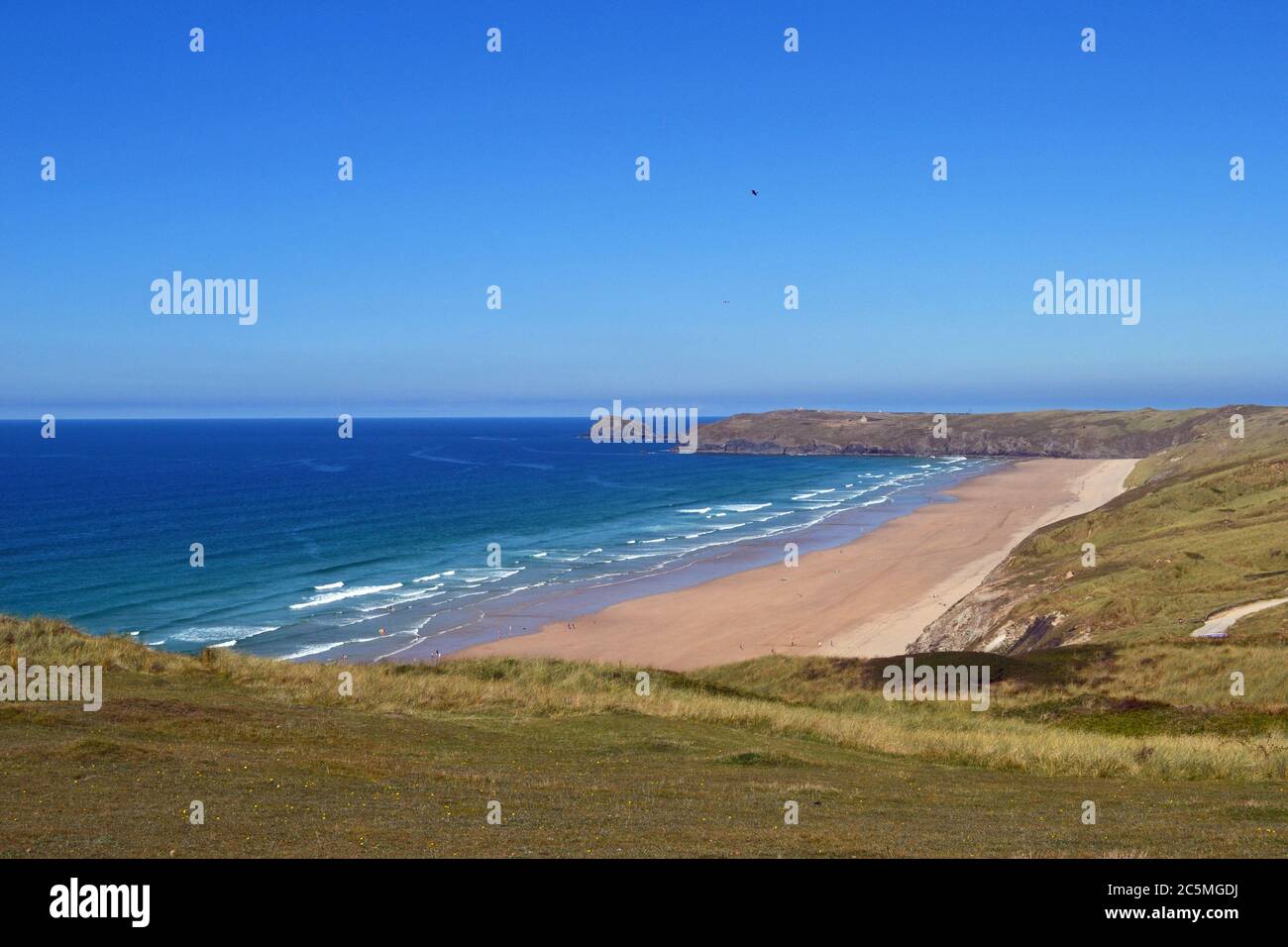 Perran sands cornwall hi-res stock photography and images - Alamy