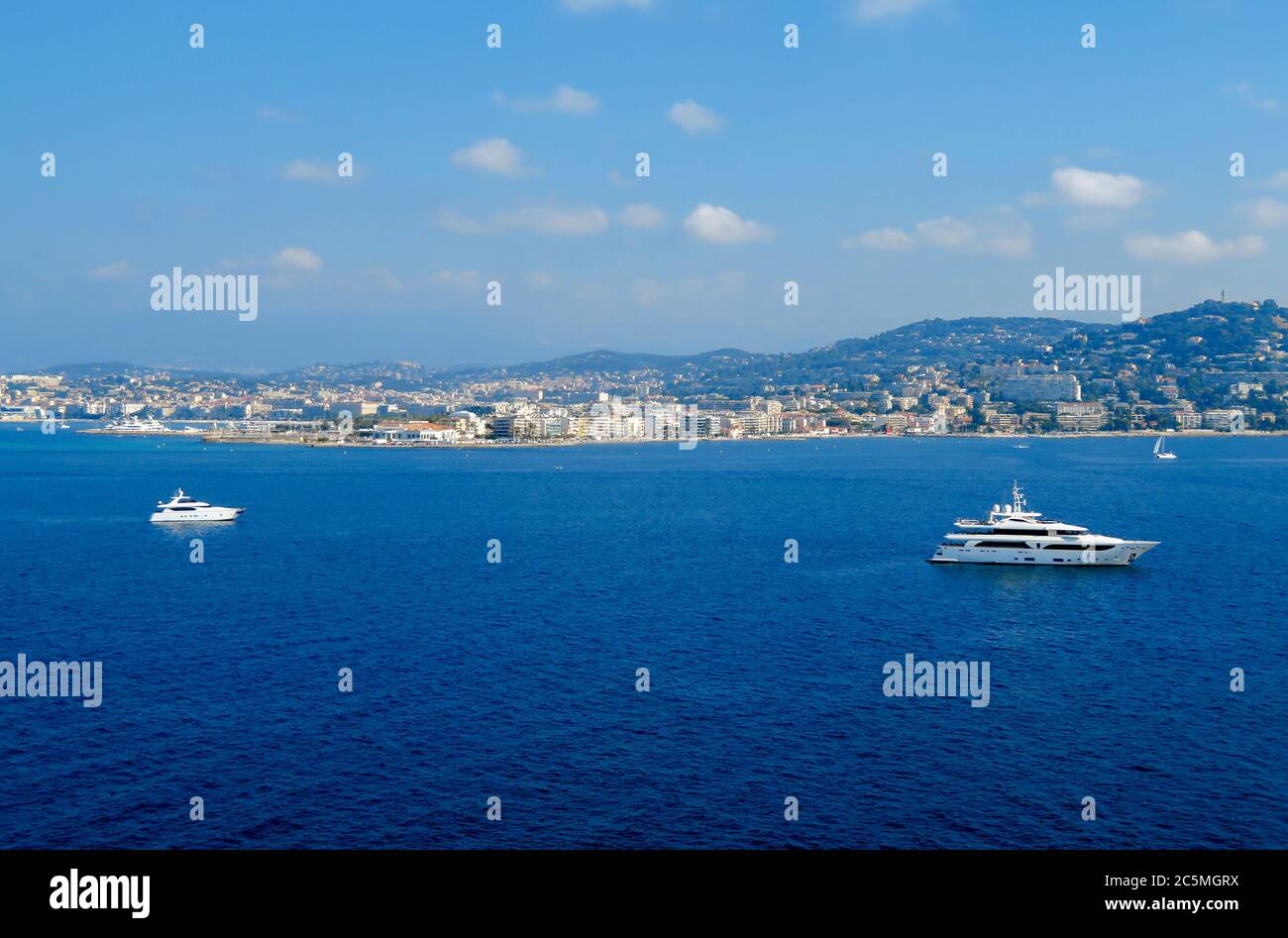 Cannes from the sea hi-res stock photography and images - Alamy