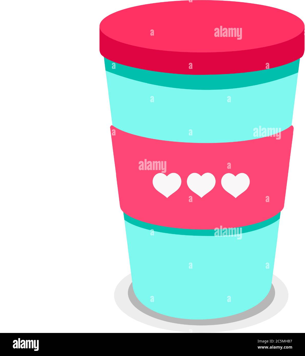 Clear takeaway cup Stock Vector Images - Alamy