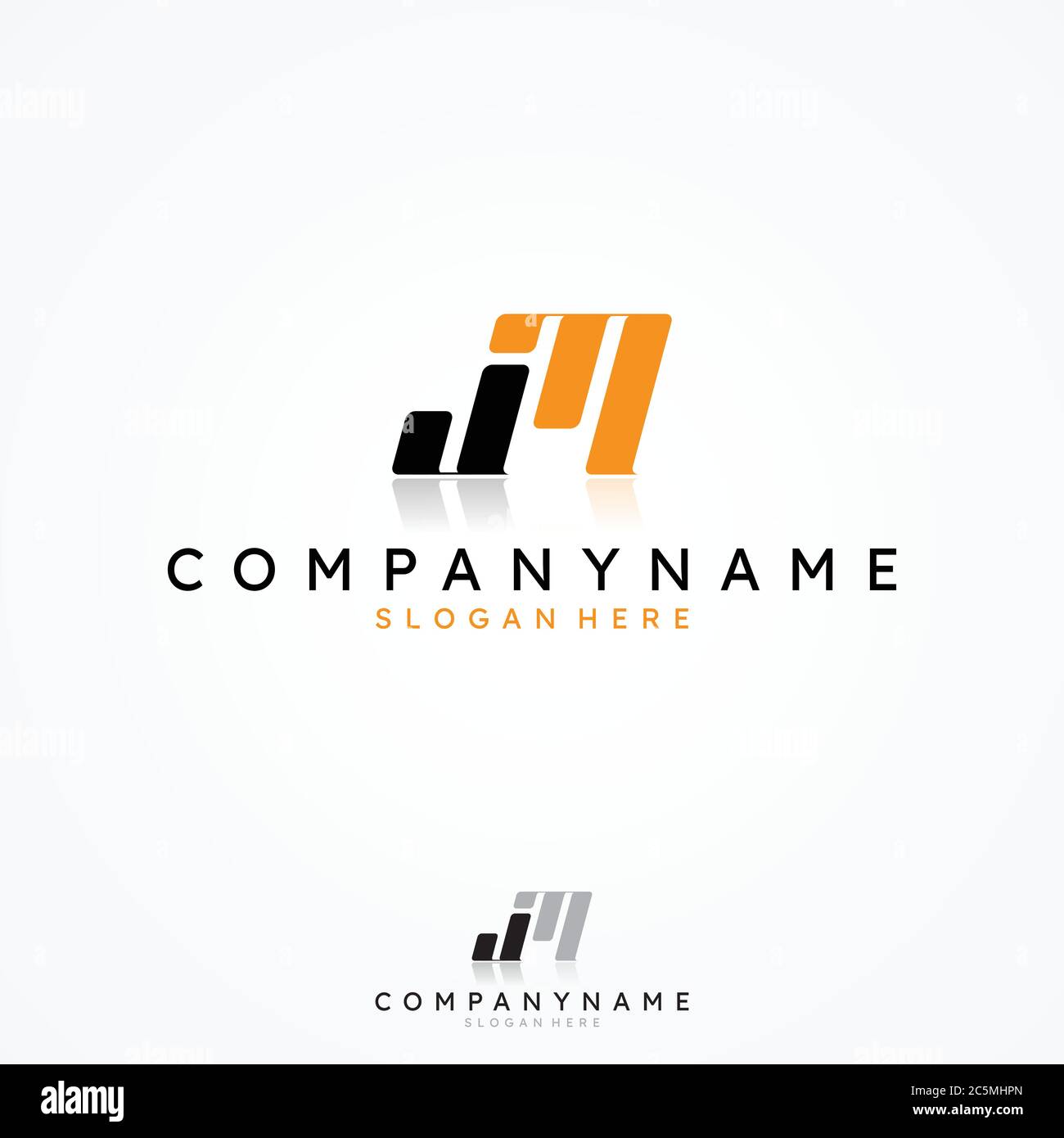 Vector letter JM monogram symbol design minimalist. JM letter for your ...