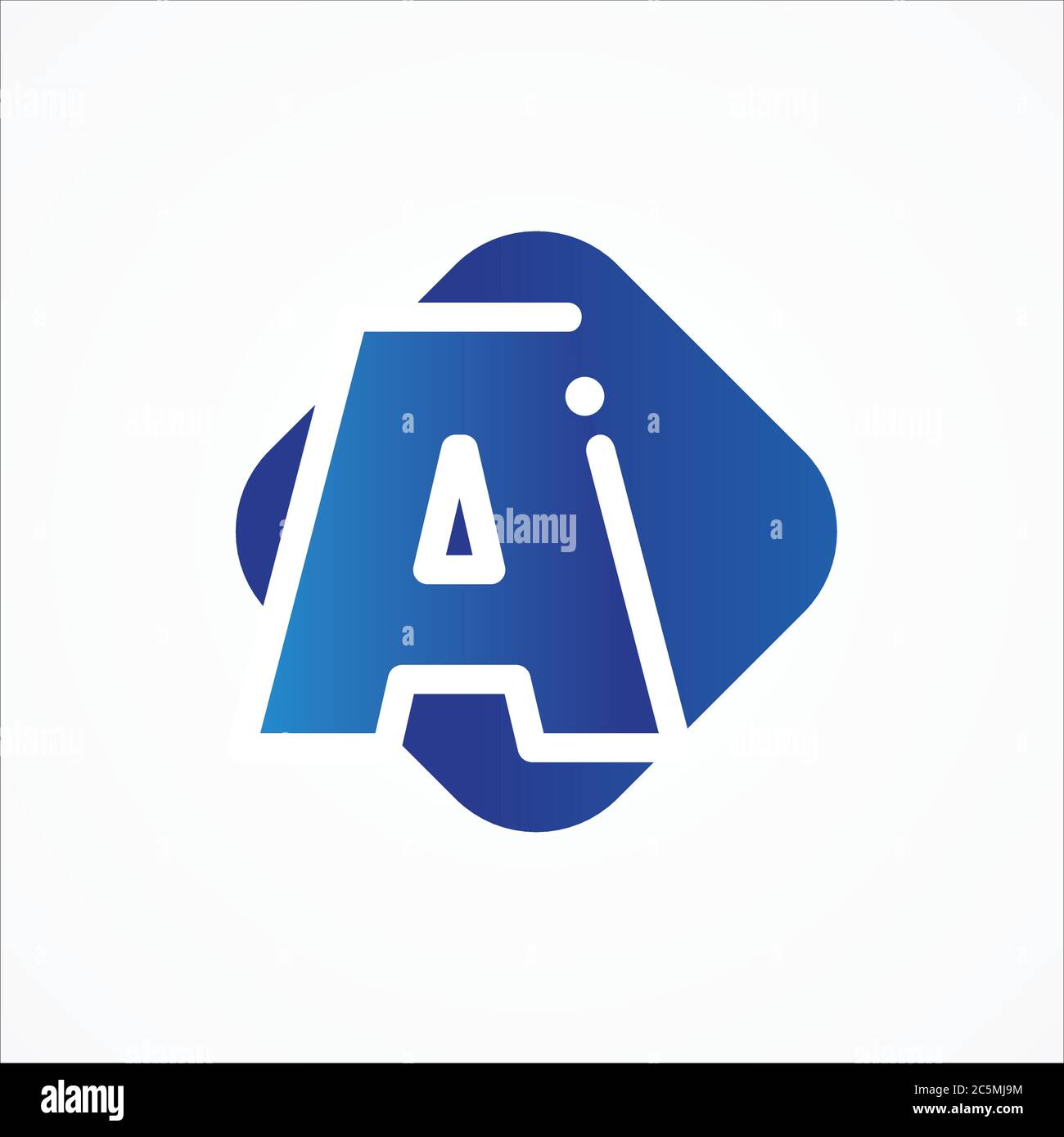 Vector square symbol letter A design minimalist. A letter for your best ...