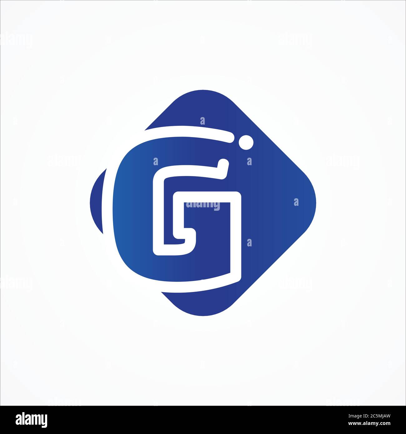 Vector square symbol letter G design minimalist. G letter for your best ...