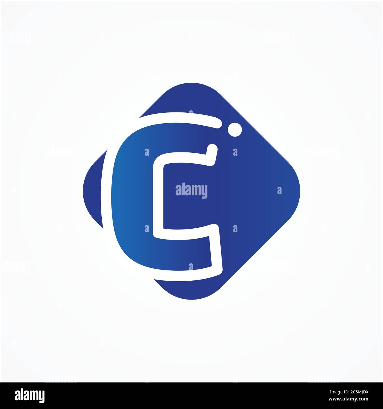 Vector square symbol letter C design minimalist. C letter for your best ...