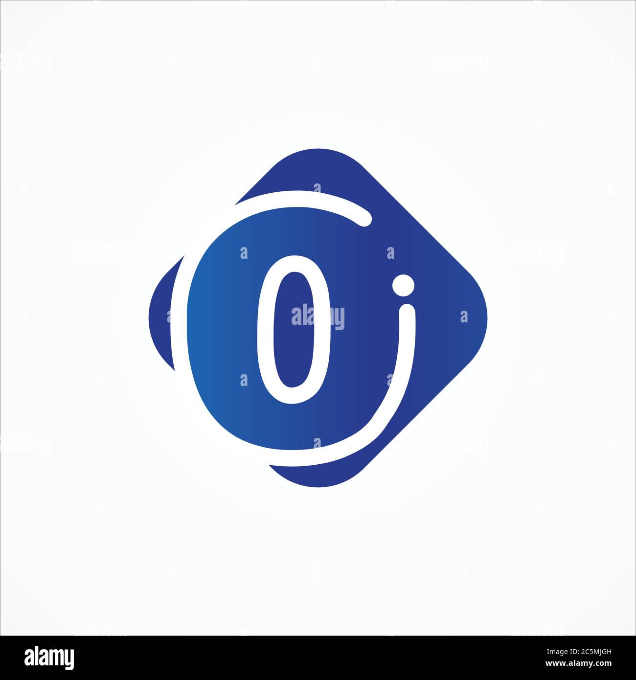 Vector square symbol letter O design minimalist. O letter for your best ...