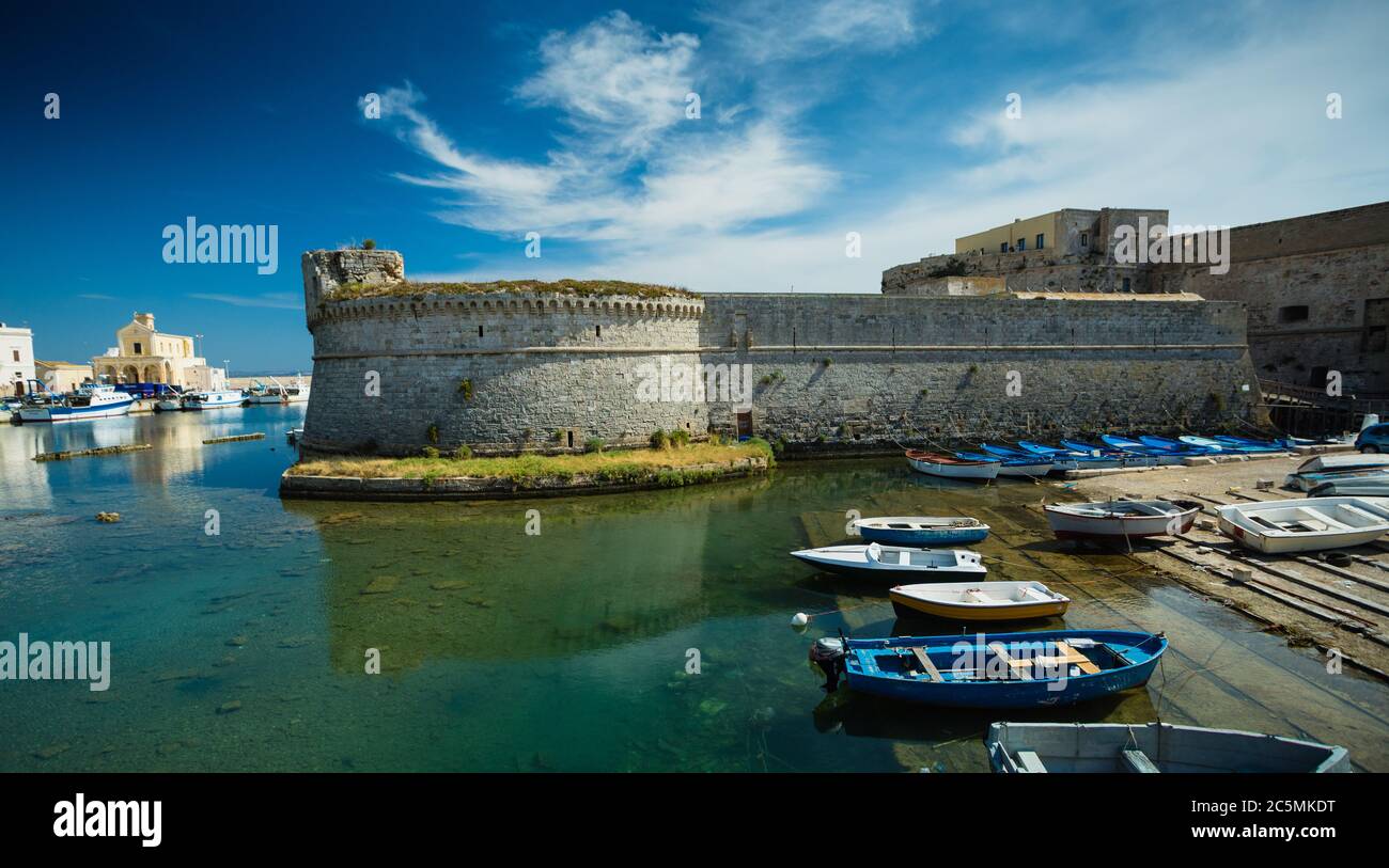 Landscape of Gallipoli in Apulia region, Italy Stock Photo - Alamy