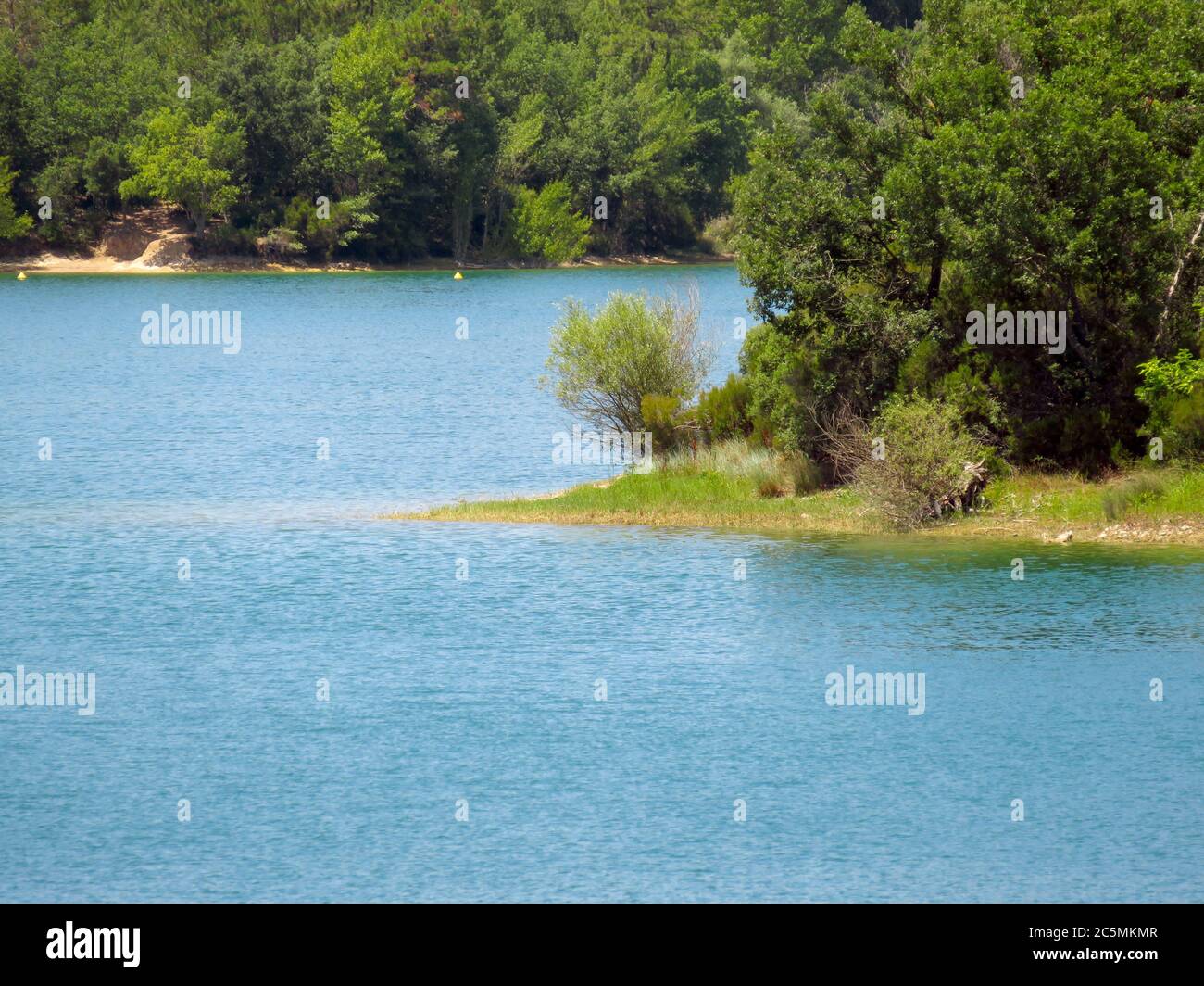 Lake St Cassien in the South of France Stock Photo - Alamy