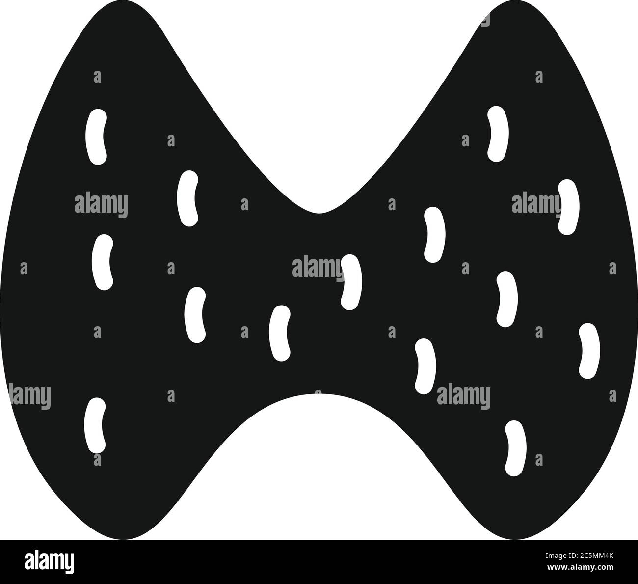 Human thyroid gland icon. Simple illustration of human thyroid gland ...