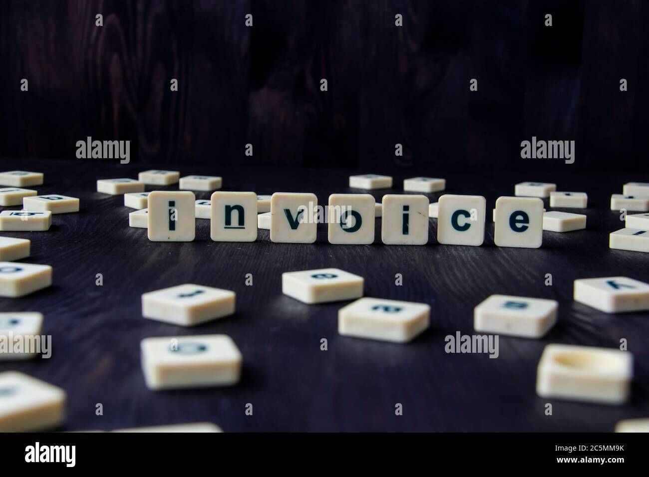 Invoice word hi-res stock photography and images - Alamy