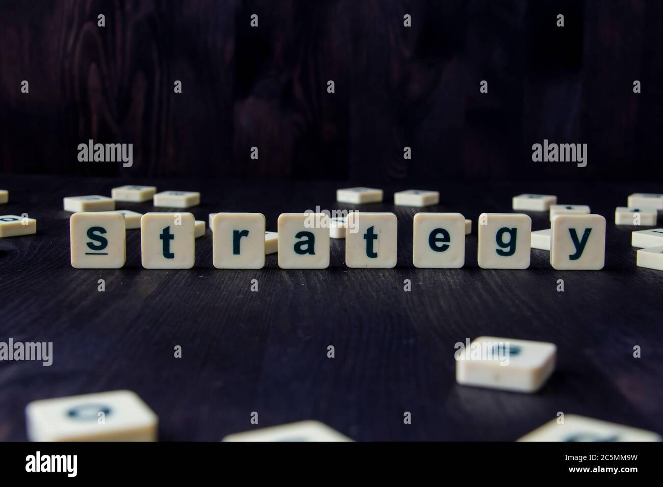 Word or phrase STRATEGY made with letters, great image for your design ...