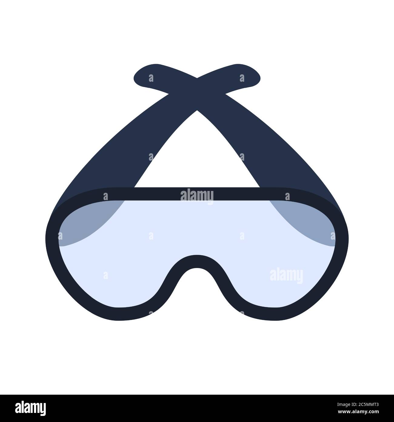 Linear icon safety glasses hi-res stock photography and images - Alamy