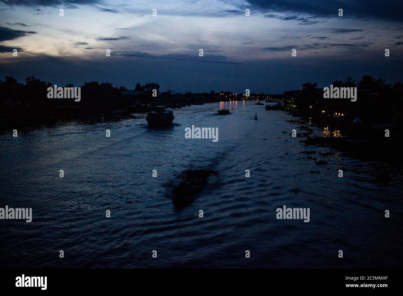 VIETNAM - The horticultural village of Sa Dec. Located in southern ...