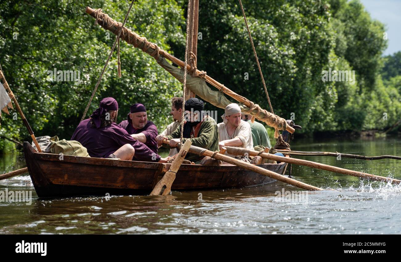Medieval Work Boat High Resolution Stock Photography and Images - Alamy
