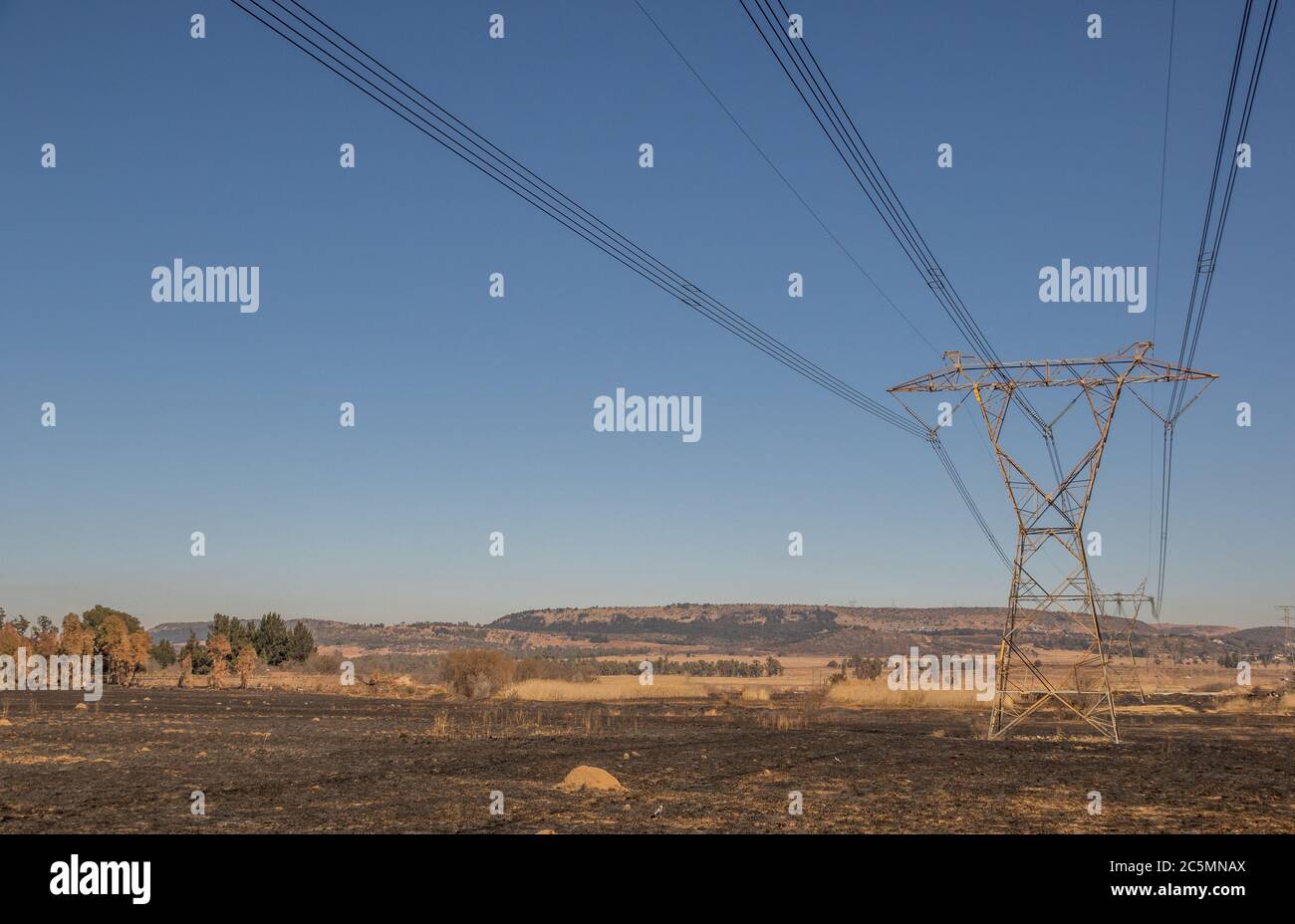 Eskom pylons hi-res stock photography and images - Alamy