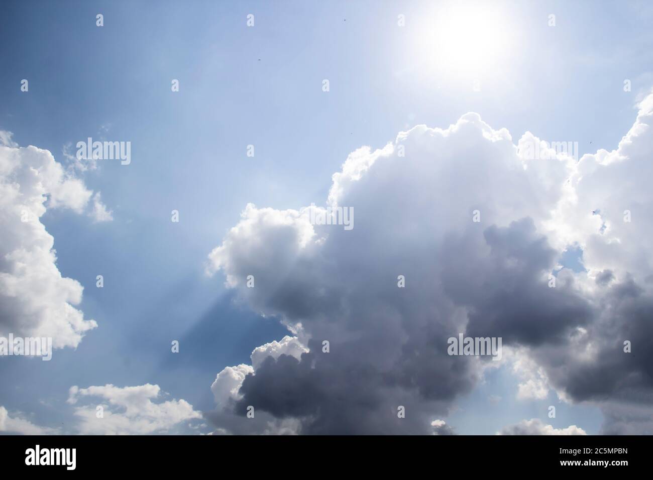 Beautiful clouds in the sky. Pattern from clouds Stock Photo - Alamy