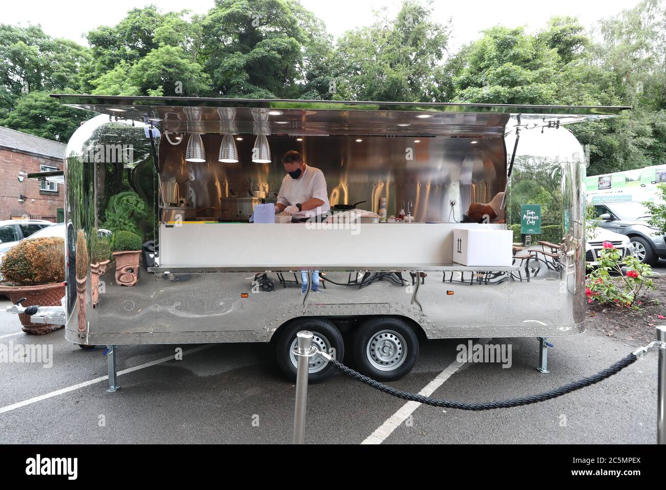 Mobile Catering Van High Resolution Stock Photography and Images - Alamy