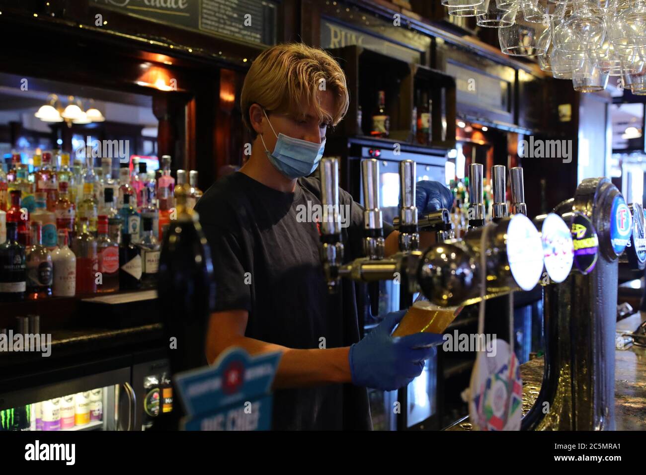 Wetherspoons bar staff hi-res stock photography and images - Alamy