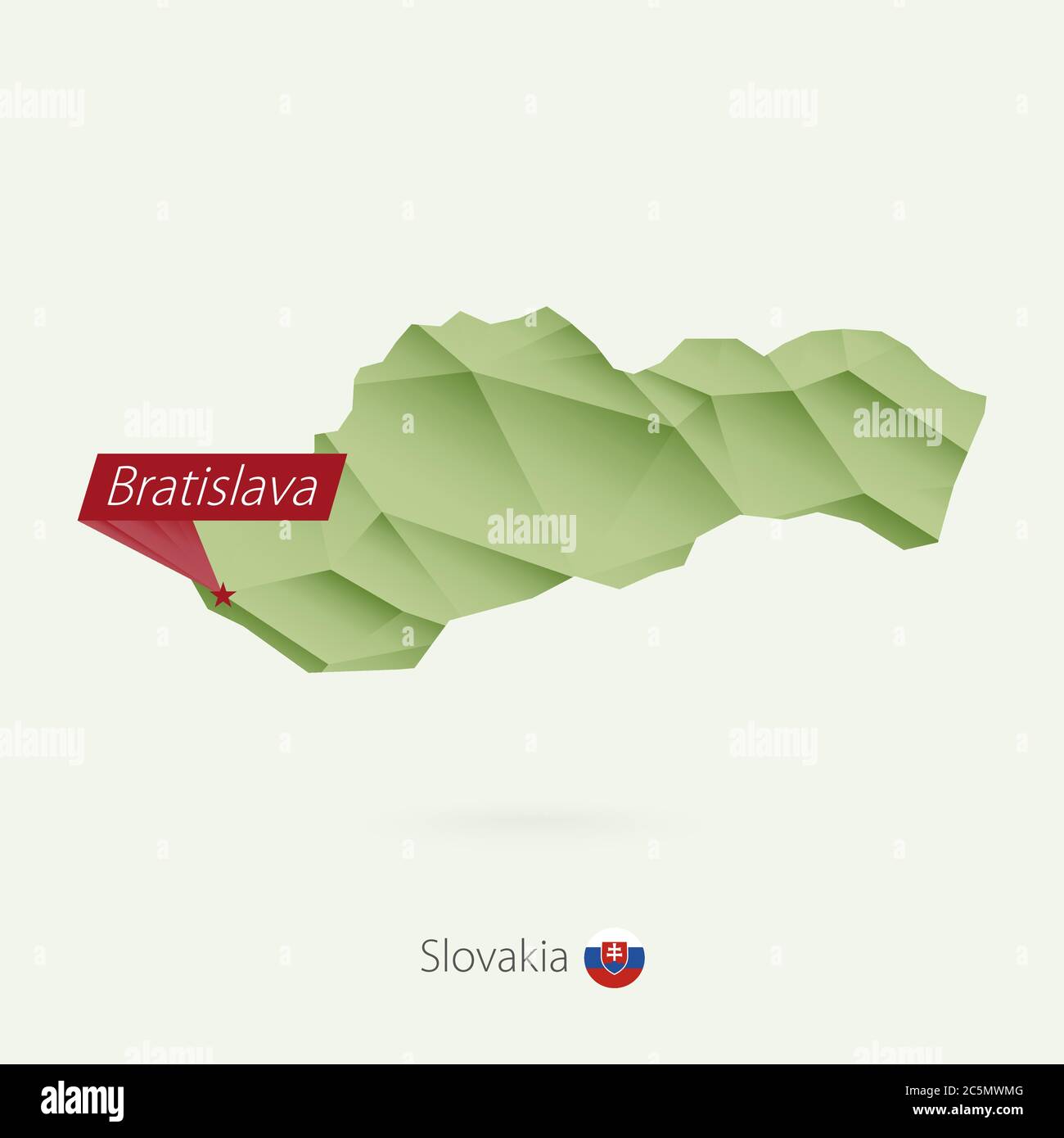 Map of bratislava Stock Vector Images - Alamy