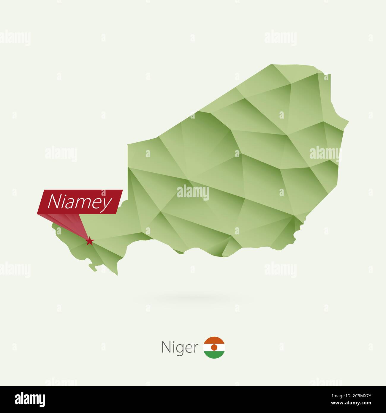 Map of niamey hi-res stock photography and images - Alamy