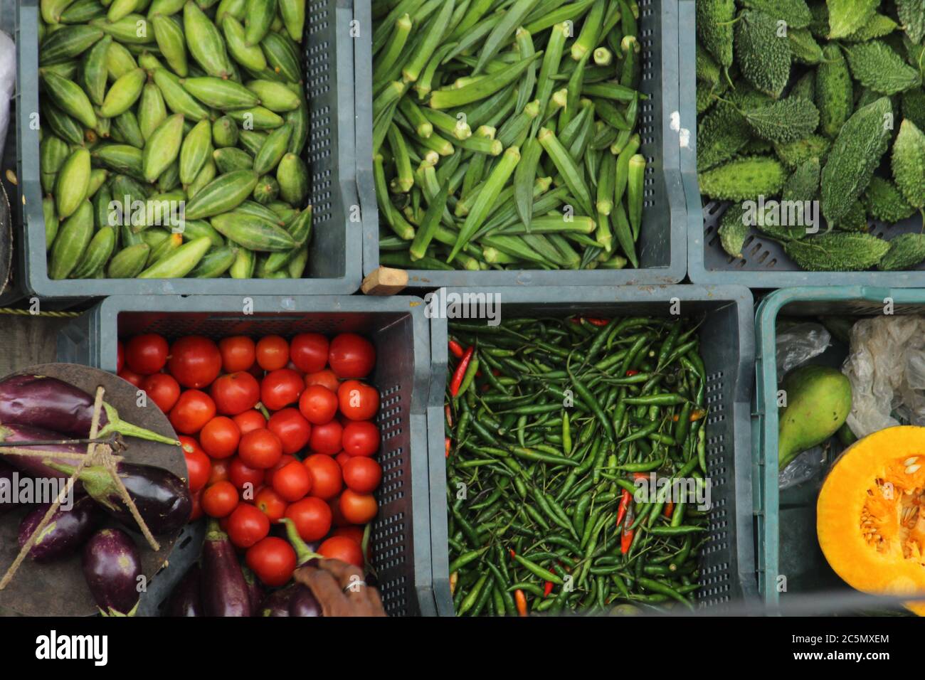 Temporary vegetable hi-res stock photography and images - Alamy