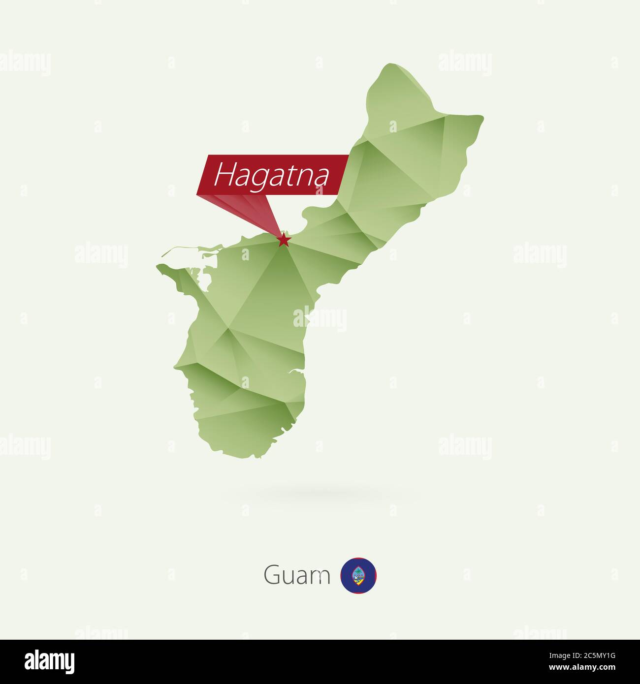 Hagatna map hi-res stock photography and images - Alamy