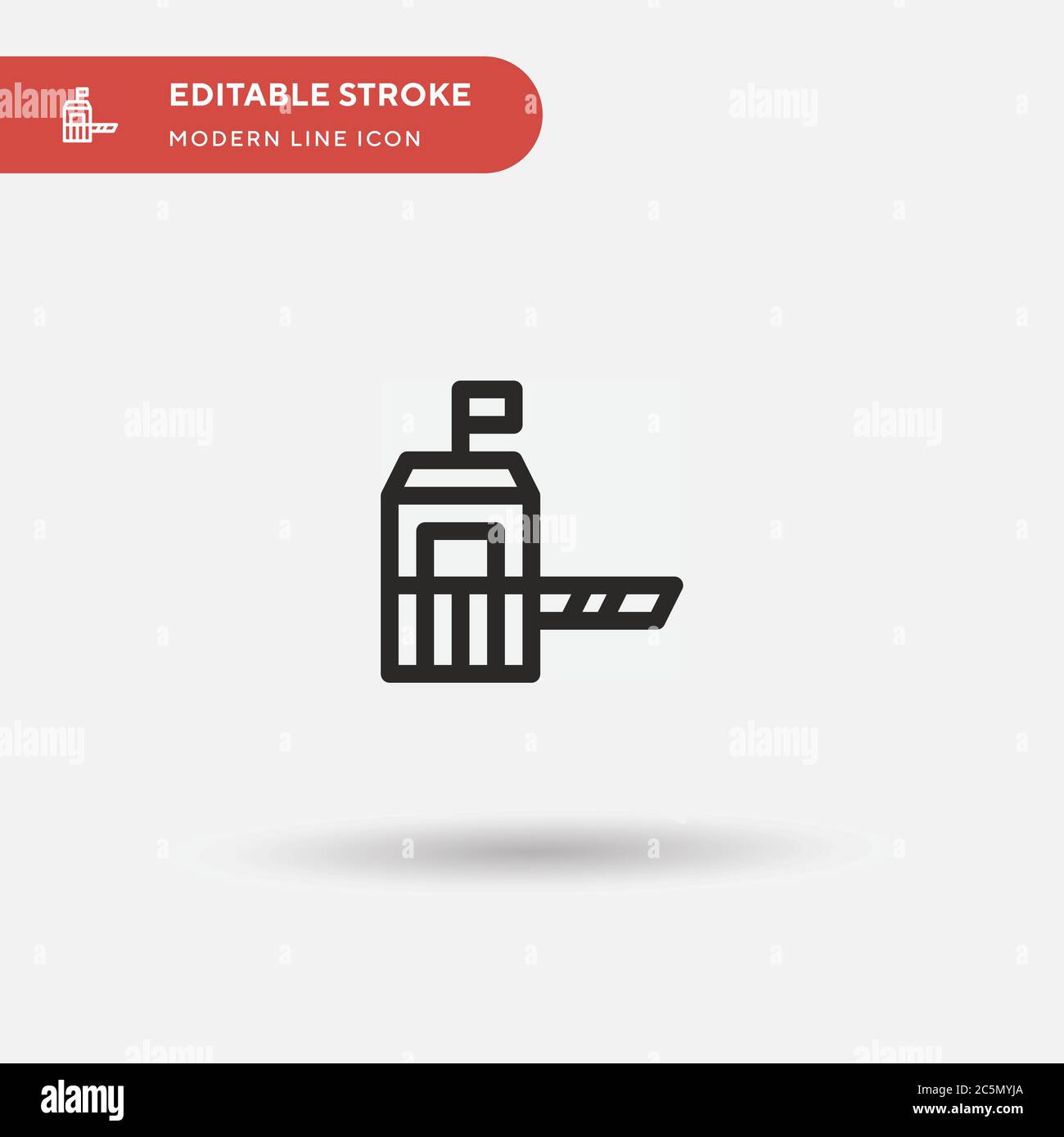 Military Simple vector icon. Illustration symbol design template for ...