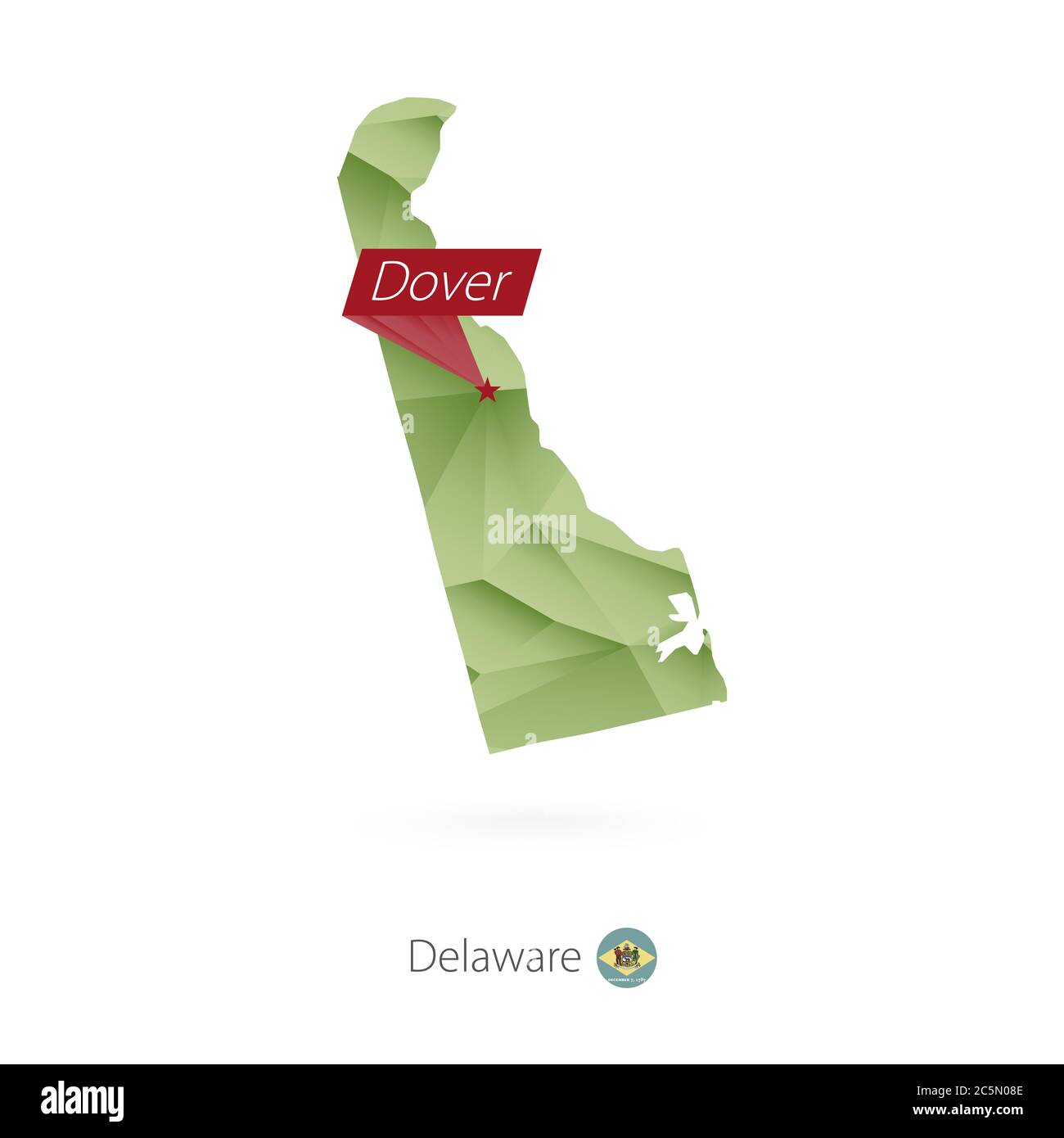 Wilmington map Stock Vector Images - Alamy