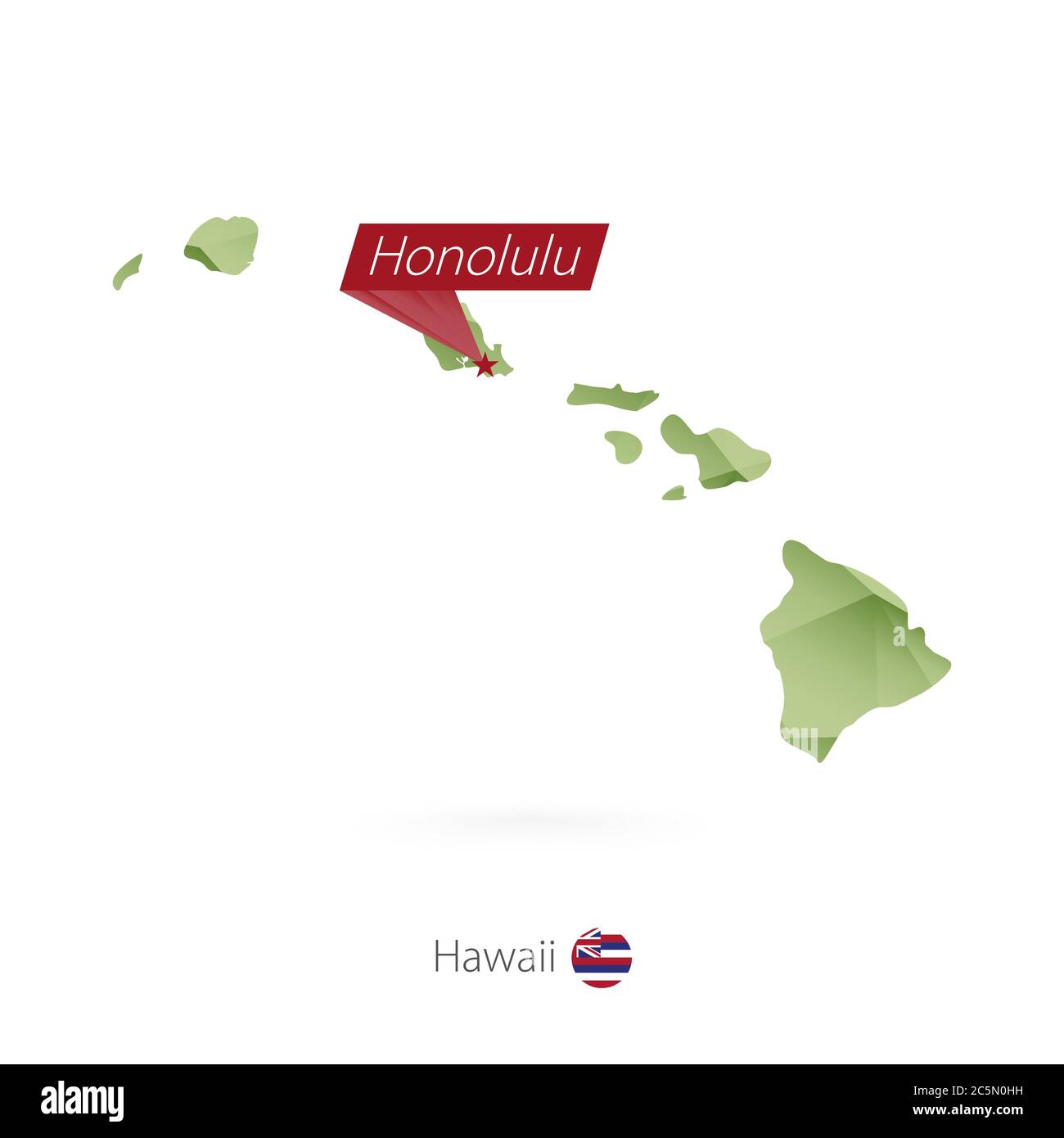 Hilo map Cut Out Stock Images & Pictures - Alamy