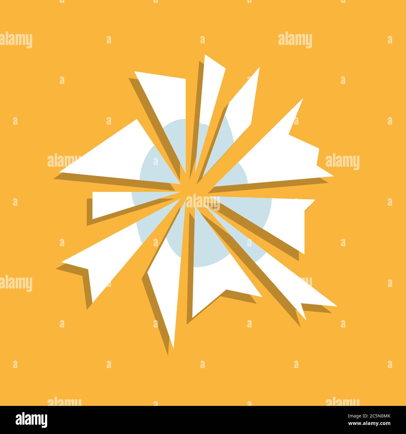 Smashed glass pieces Stock Vector Images - Alamy