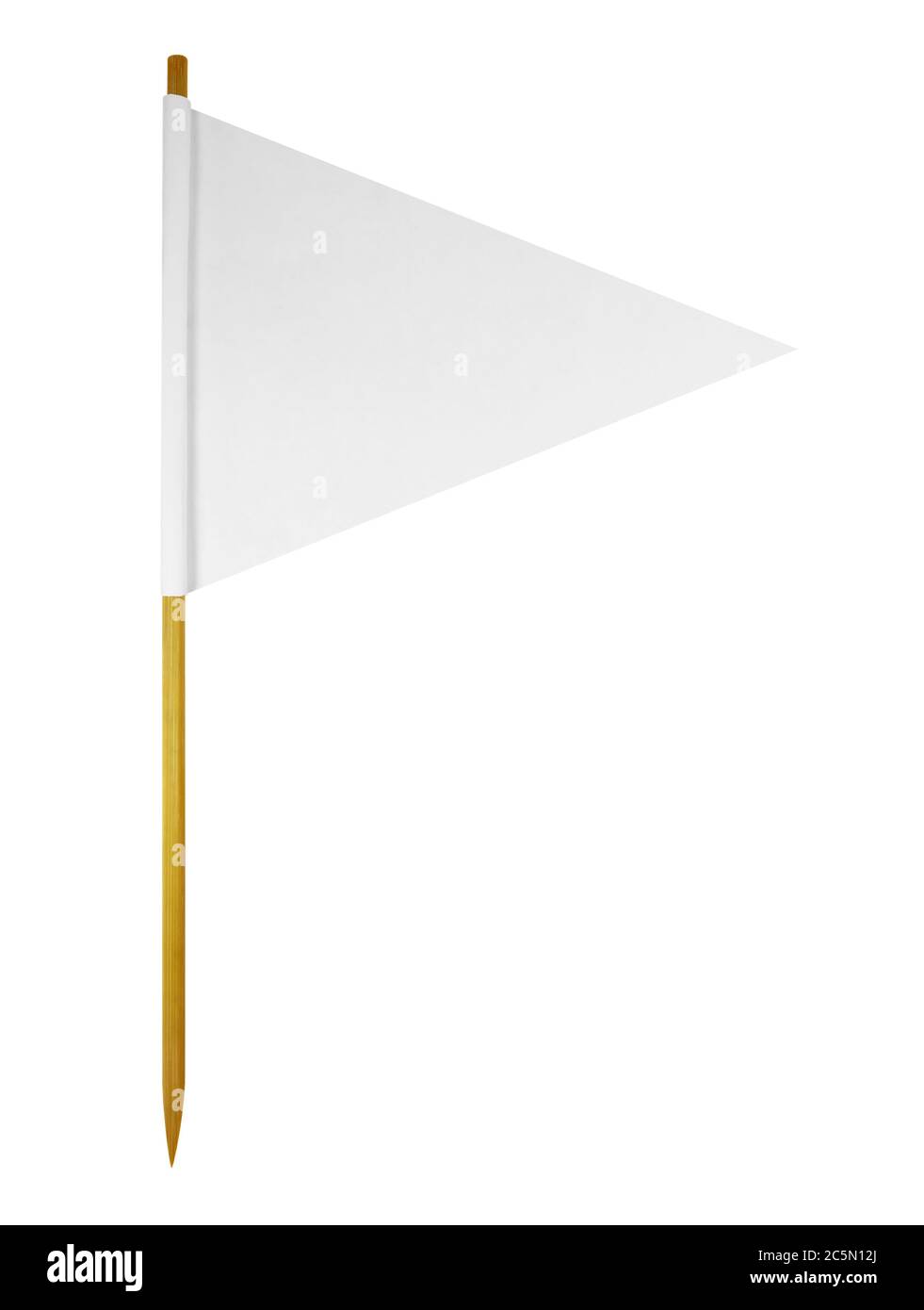 Blank small flag Cut Out Stock Images & Pictures - Alamy