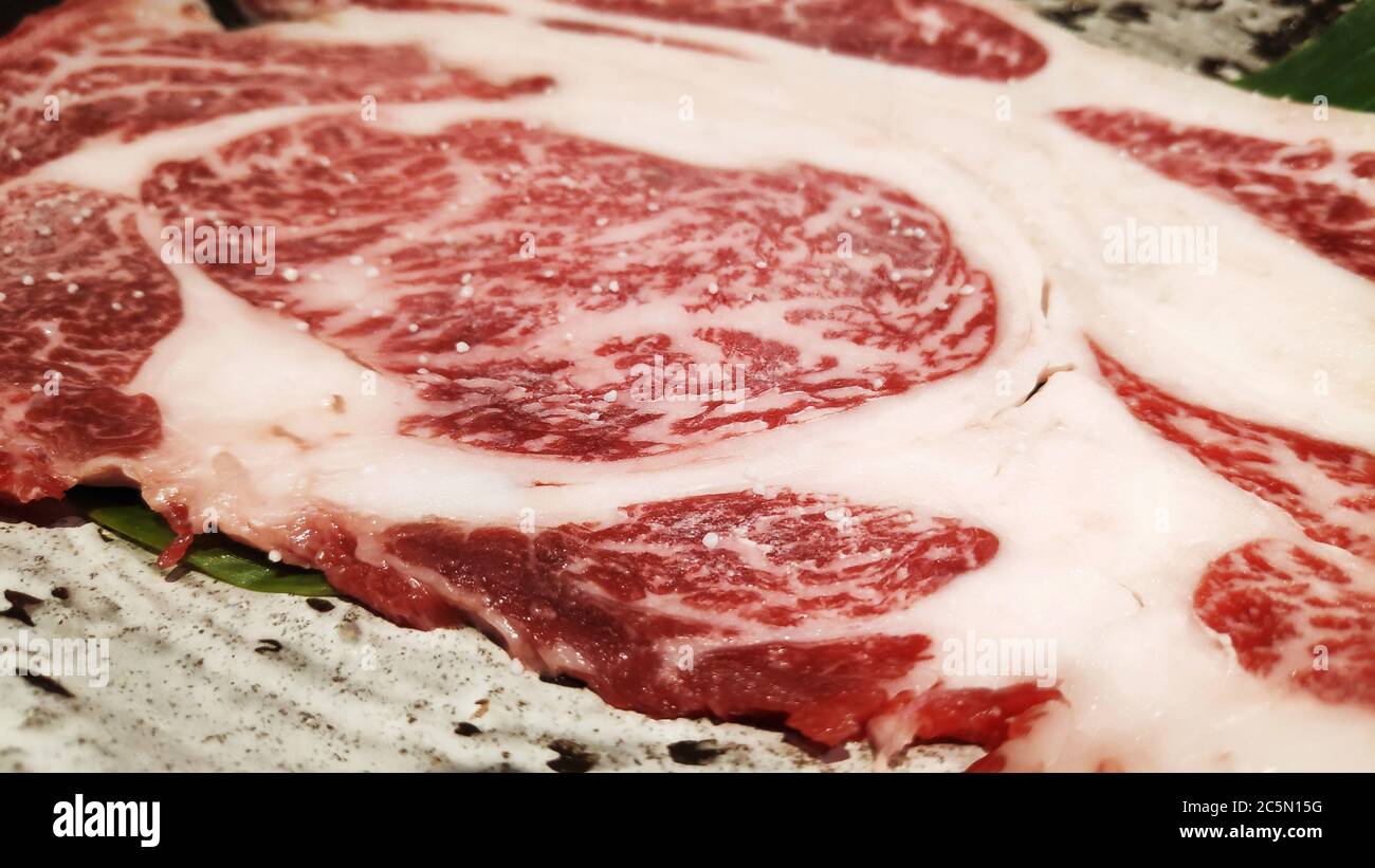 Freshness japanese wagyu sirloin hi-res stock photography and images ...