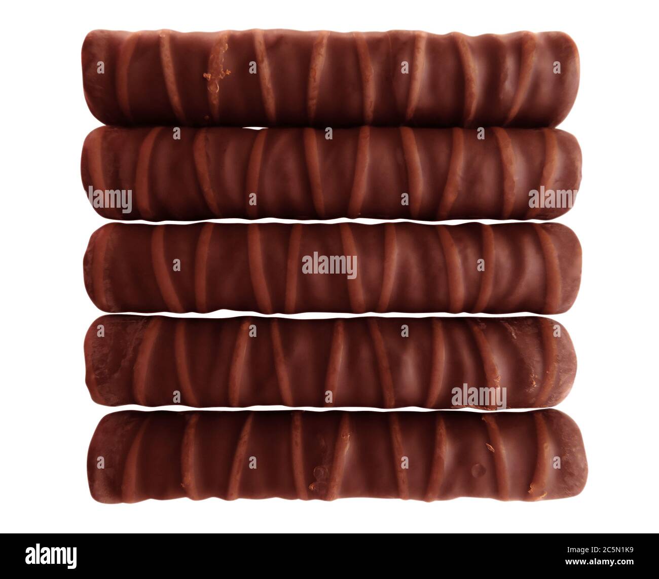 Chocolate sticks isolated on white with Clipping Path Stock Photo - Alamy