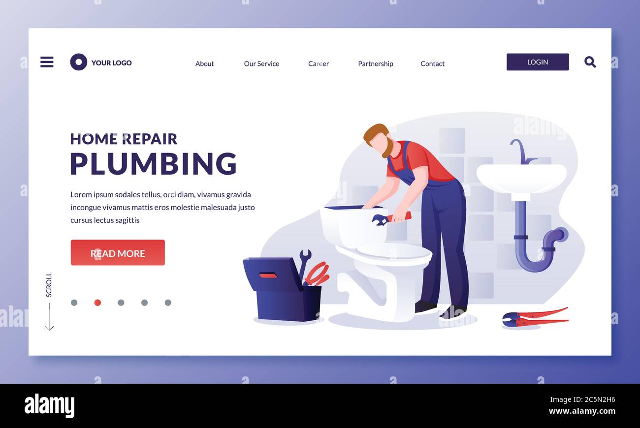 Professional home repairs Stock Vector Images - Alamy