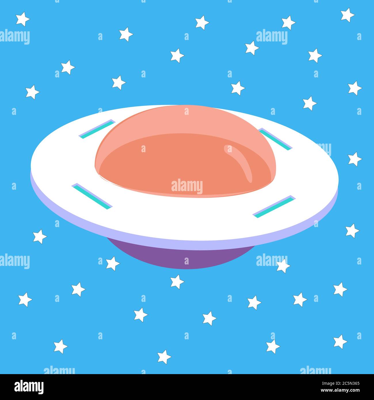 NLO isolated on white background. Vector illustration. EPS 10 Stock ...