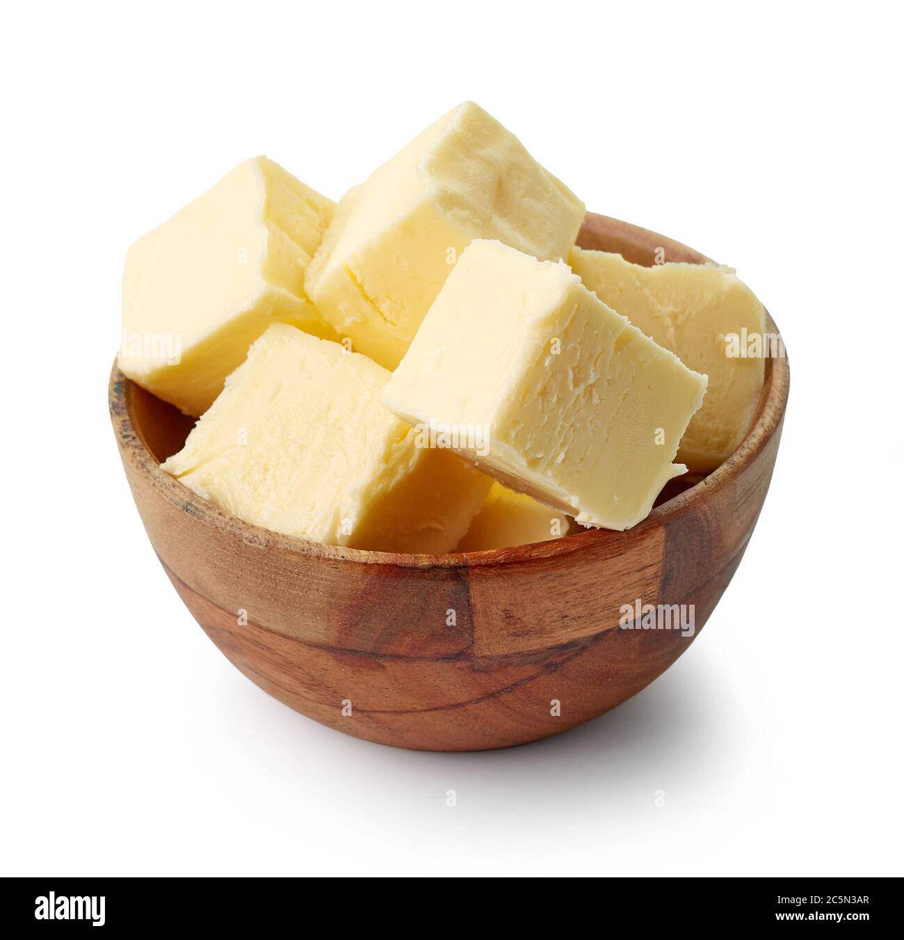 Cubes of butter white background hi-res stock photography and images ...