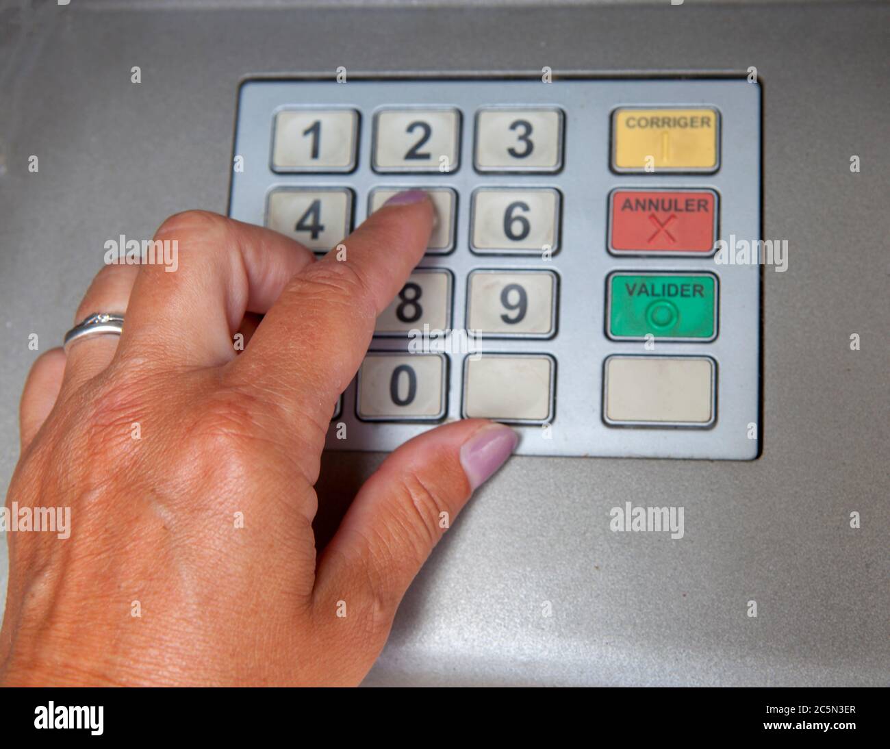 French cash machine hi-res stock photography and images - Alamy