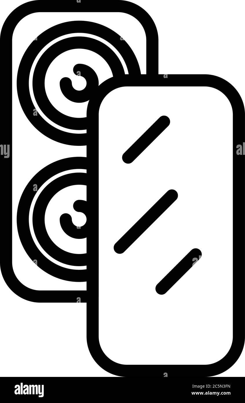Screen protector icon, outline style Stock Vector Image & Art - Alamy