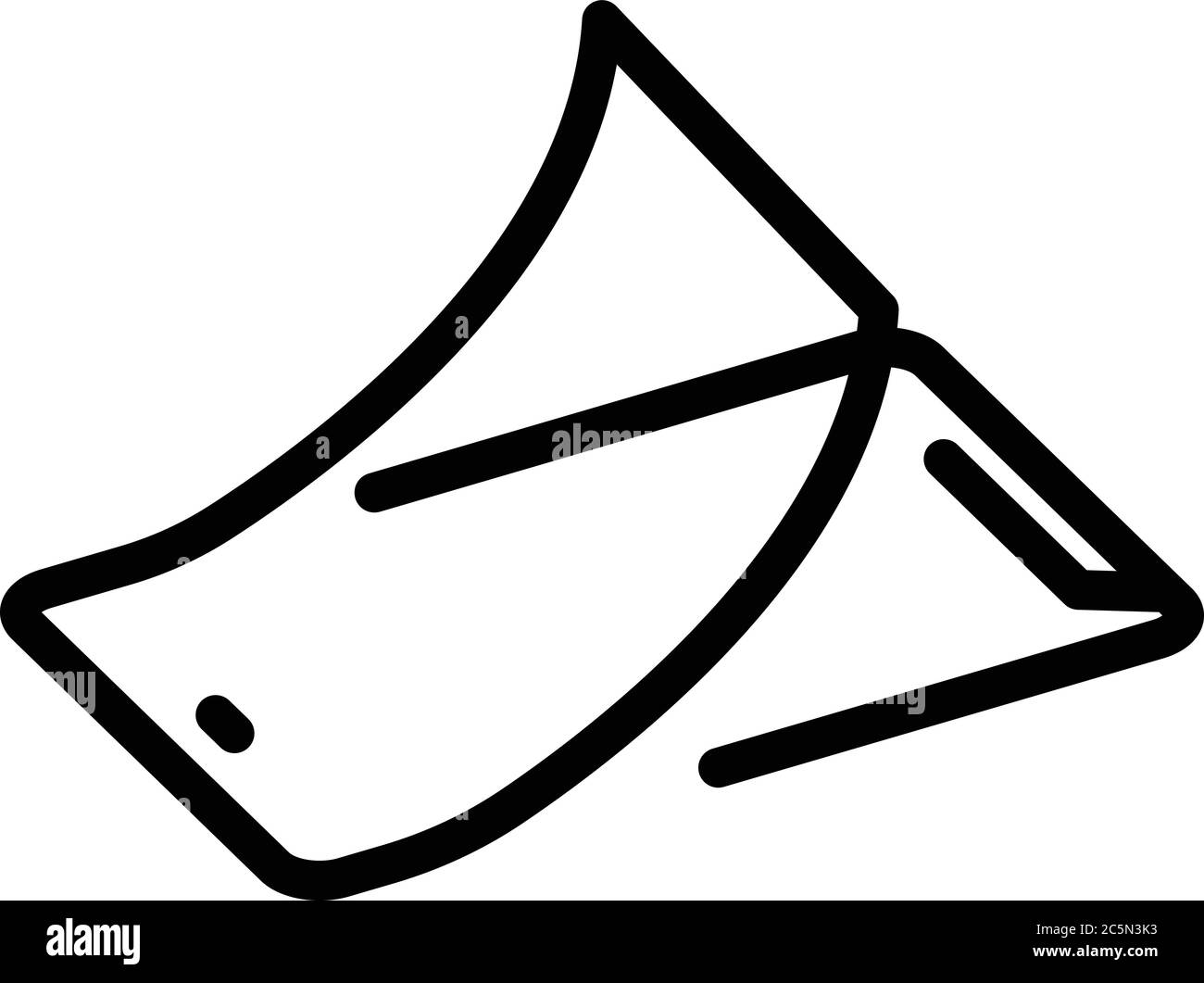 Screen protection glass icon, outline style Stock Vector Image & Art ...