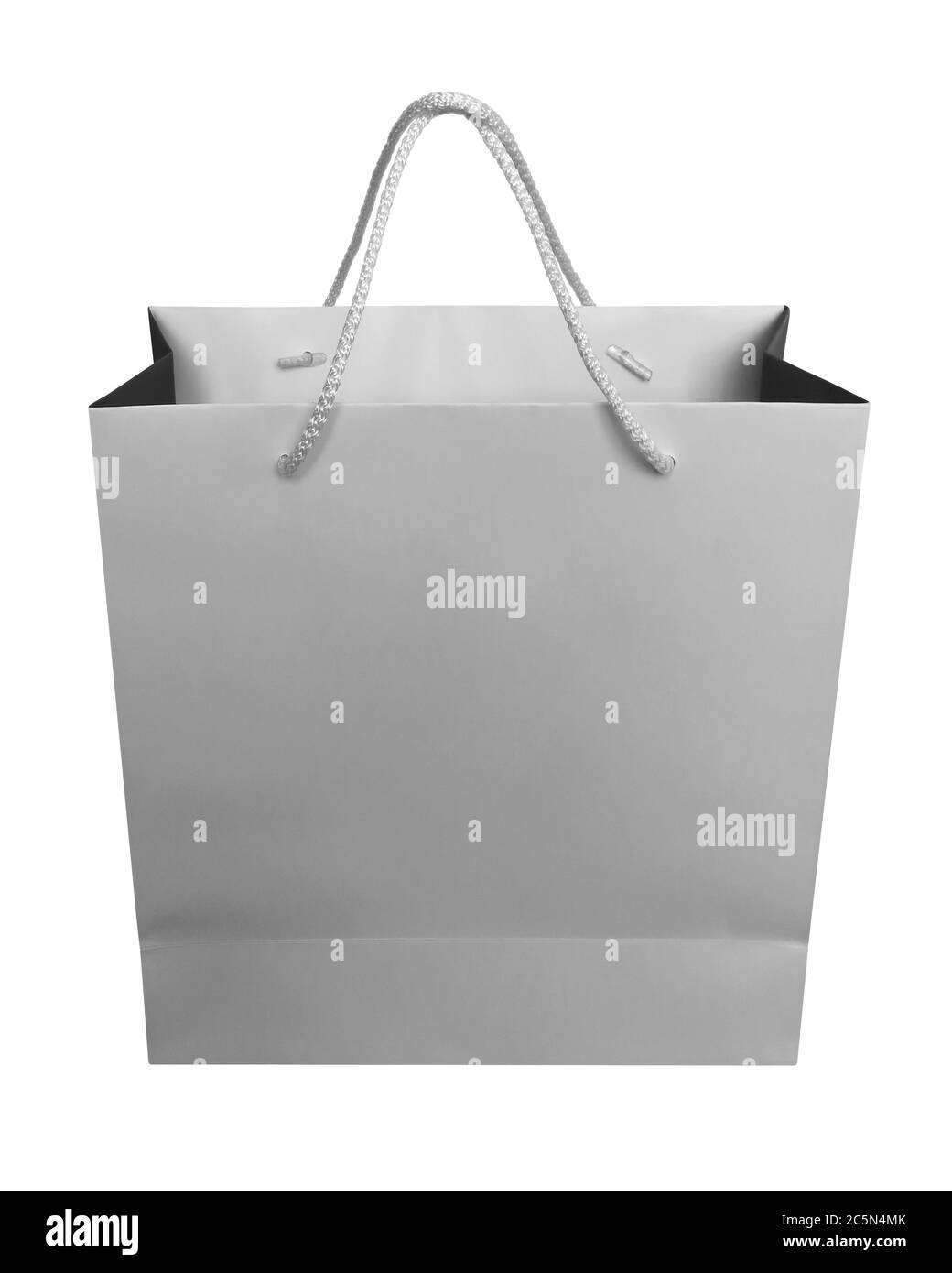 Paper bag isolated on white with Clipping Path Stock Photo - Alamy