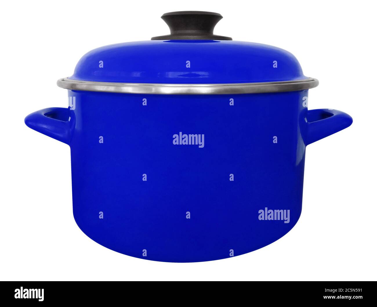 Blue saucepan hi-res stock photography and images - Alamy