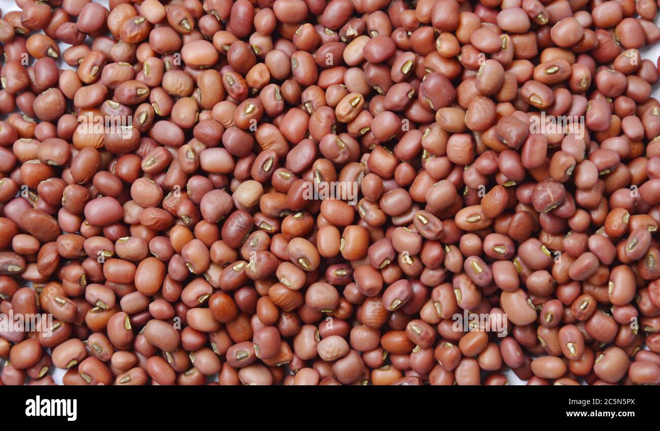 raw red bean texture and background Stock Photo - Alamy