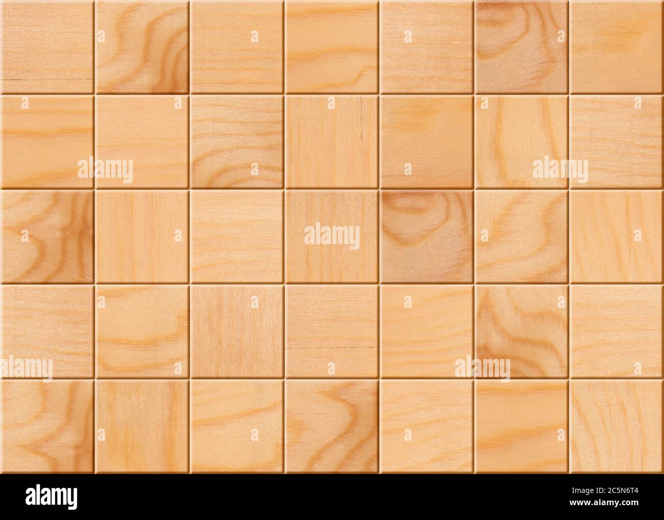 Wooden tiles blocks for background or texture Stock Photo - Alamy