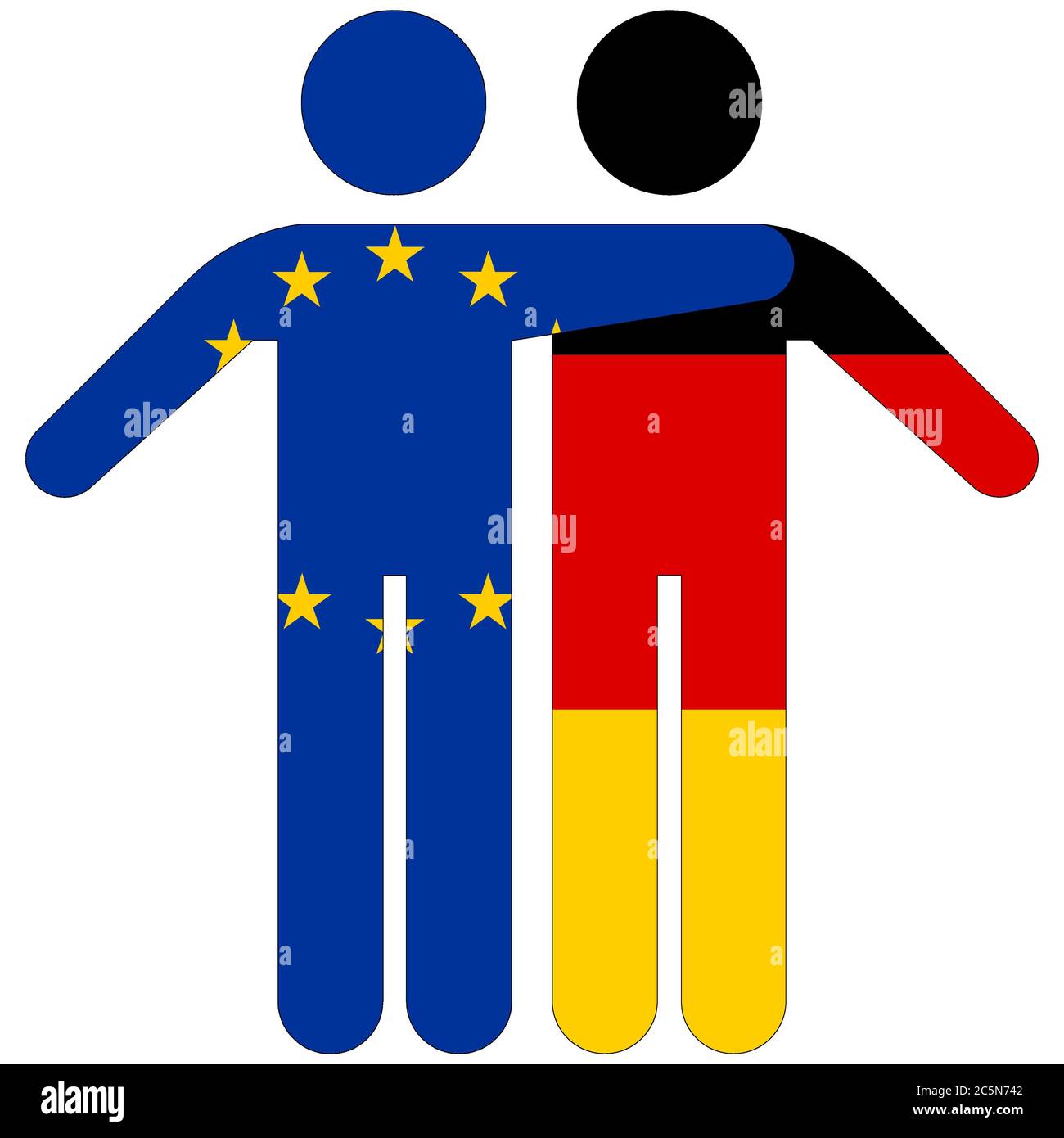 Eu germany illustration hi-res stock photography and images - Alamy