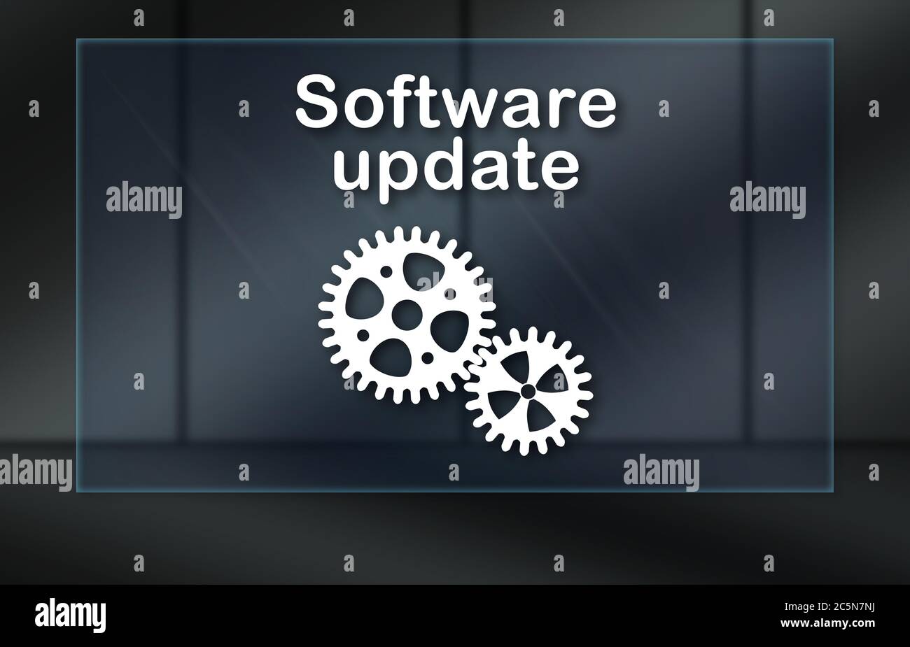 Software updates concept icon hi-res stock photography and images - Alamy