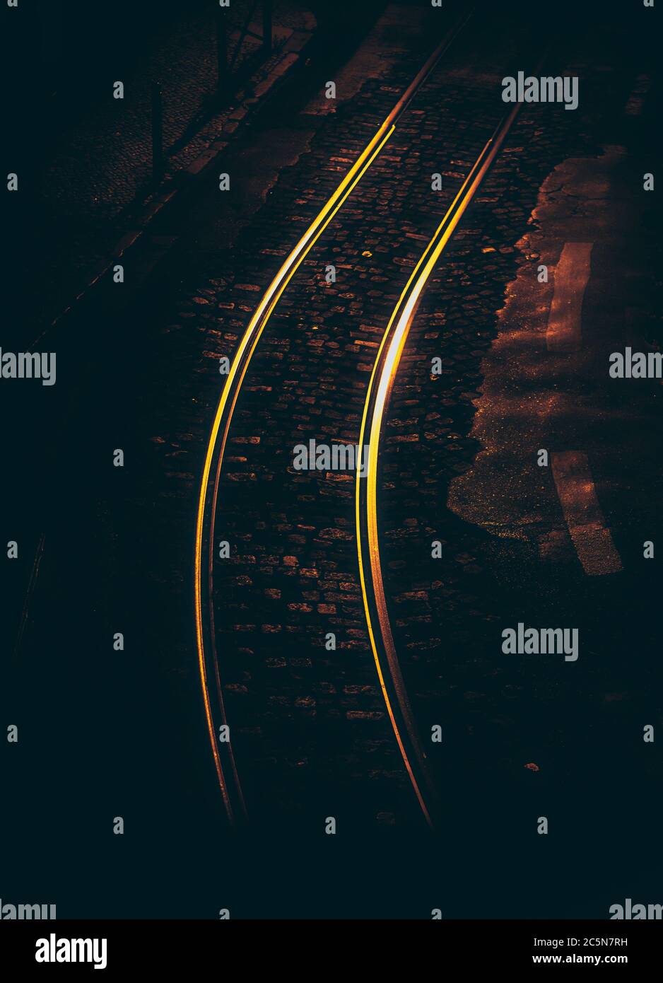 Rail tracks portugal hi-res stock photography and images - Alamy