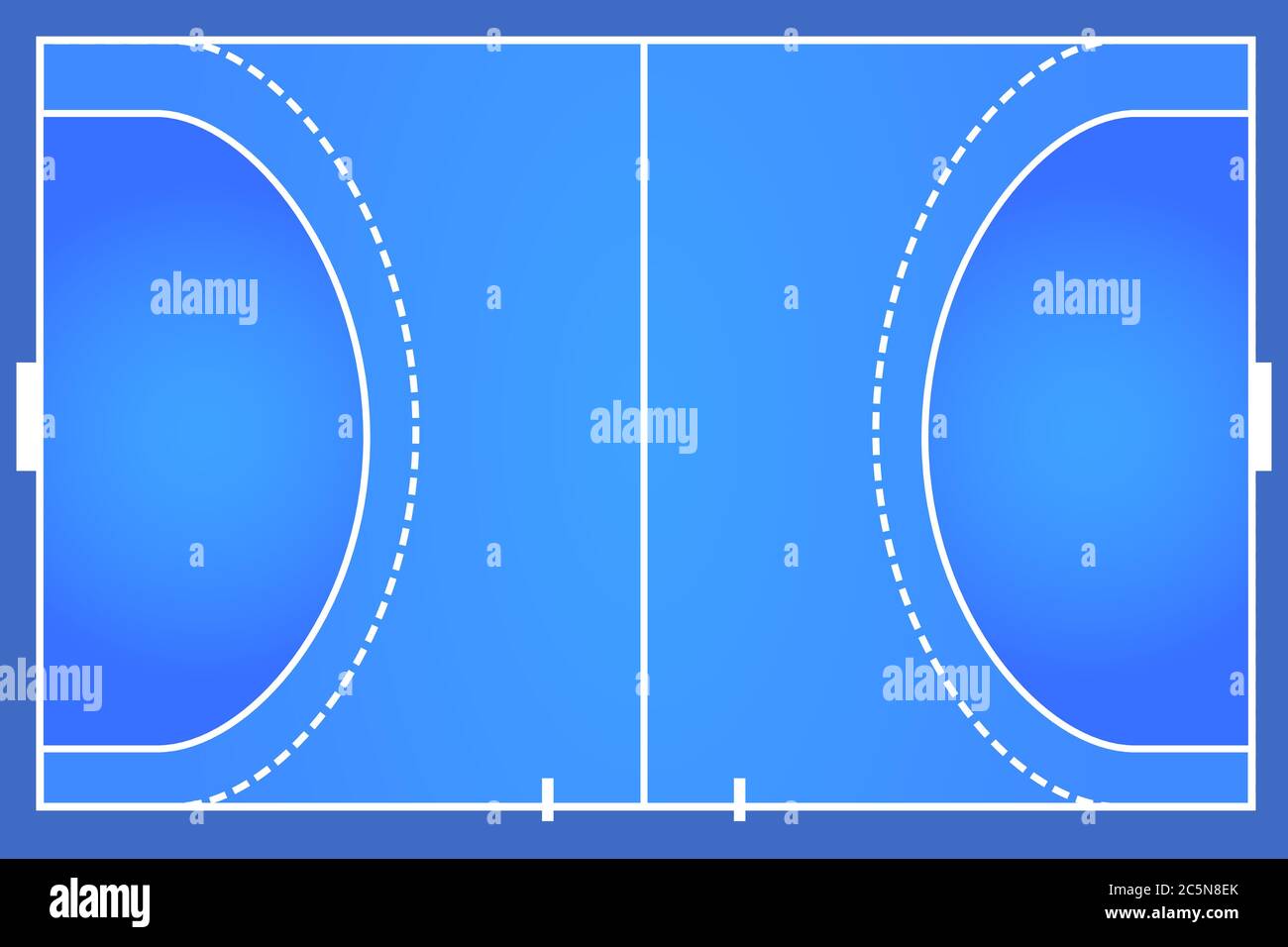 Handball indoor outdoor court background vector illustration layout ...