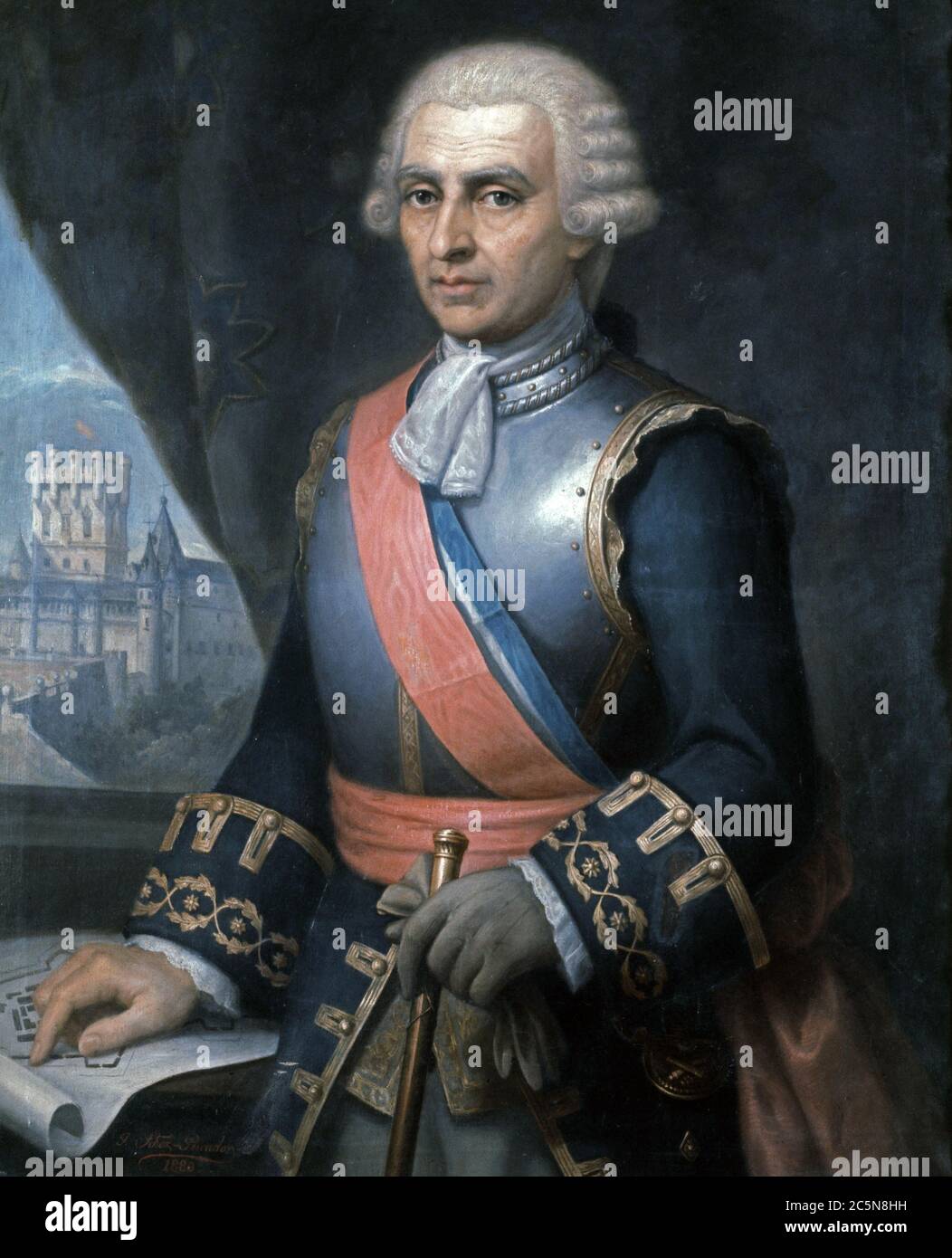 GAZZOLA, FELIX . CONDE DE GAZZOLA.. FUNDADOR DEL COLEGIO MILITAR DE ...