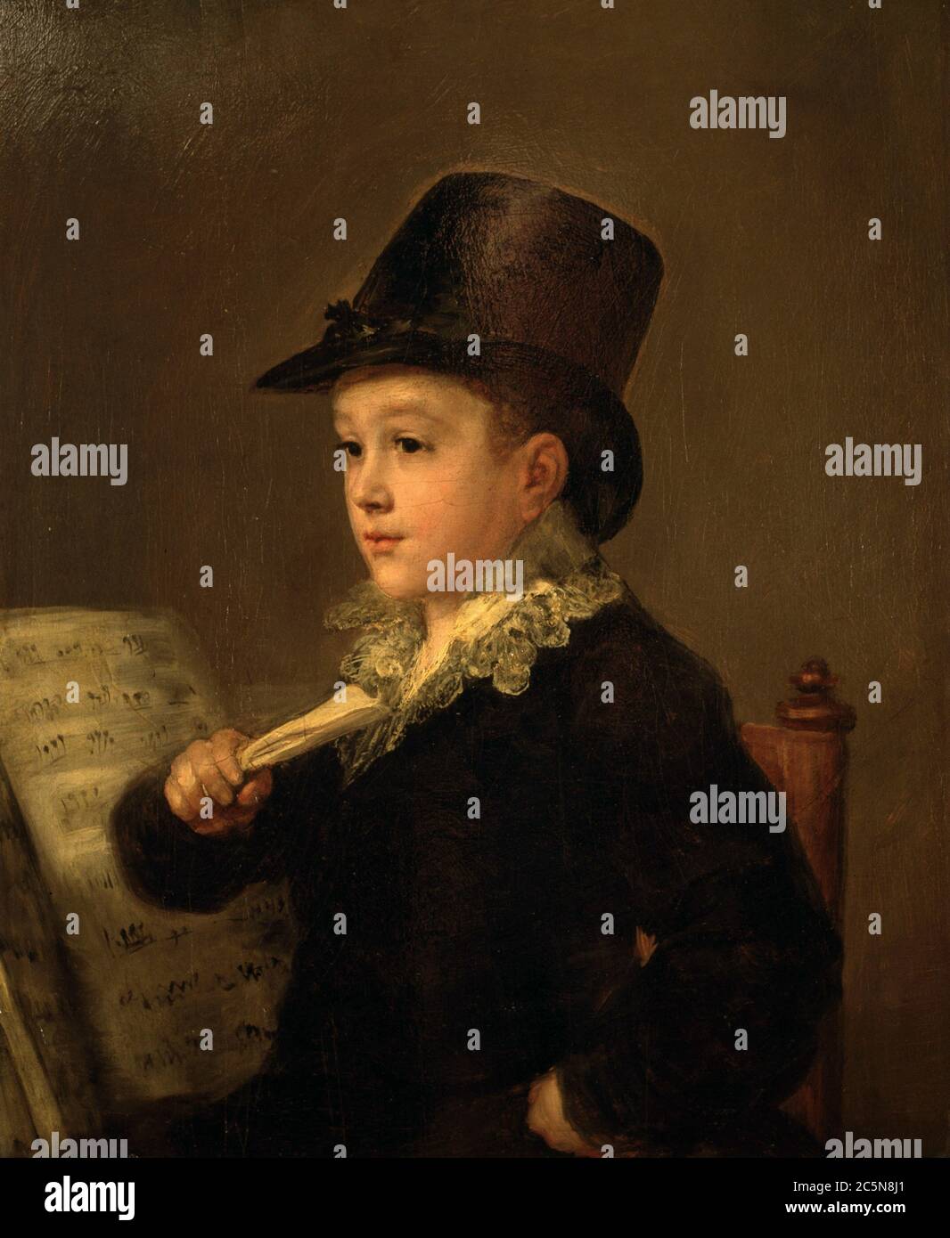 GOYA, FRANCISCO DE. PINTOR ESPAÑOL. FUENTETODOS 1746-1828. MARIANO GOYA ...