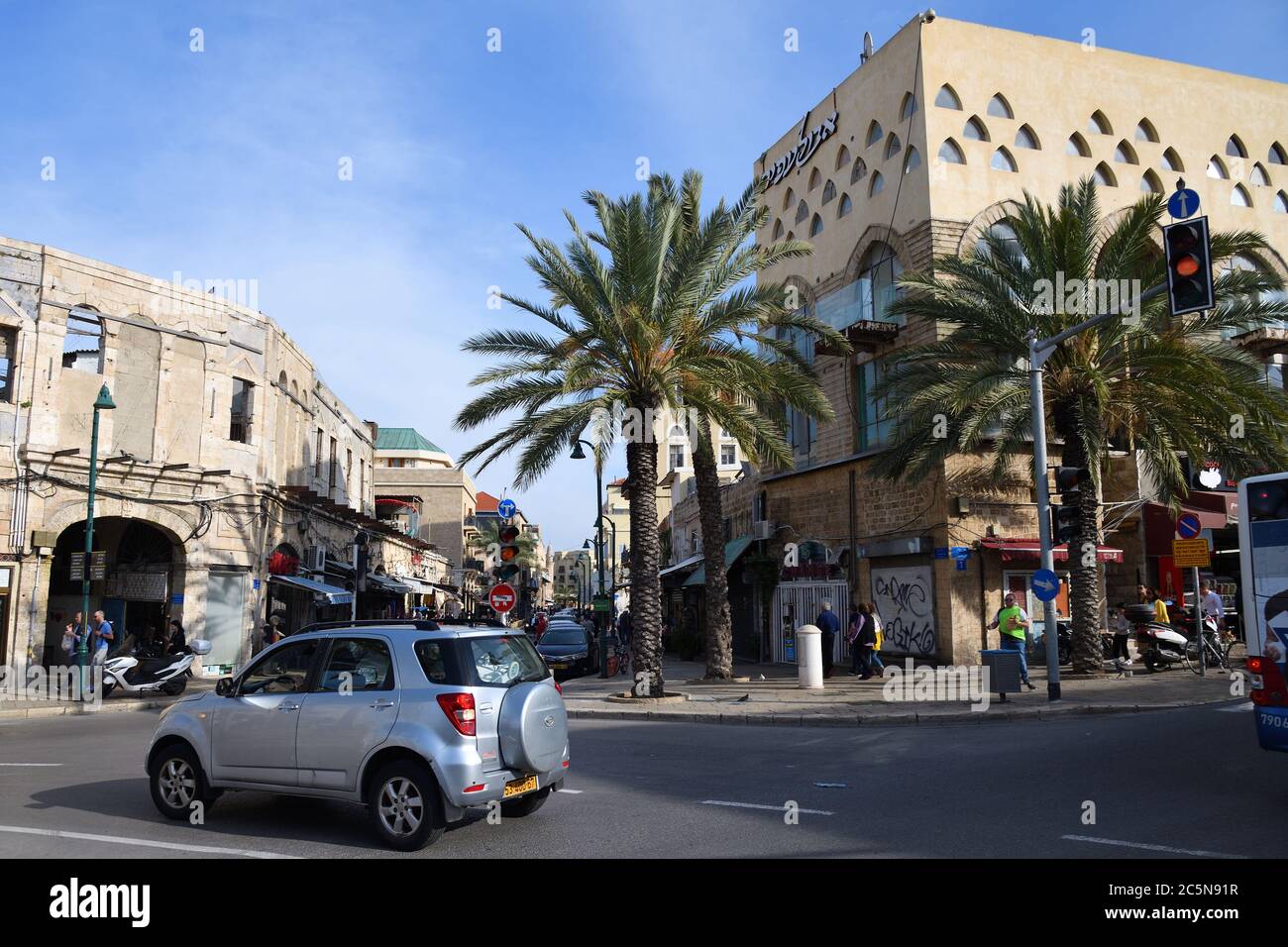 Yefet street hi-res stock photography and images - Alamy