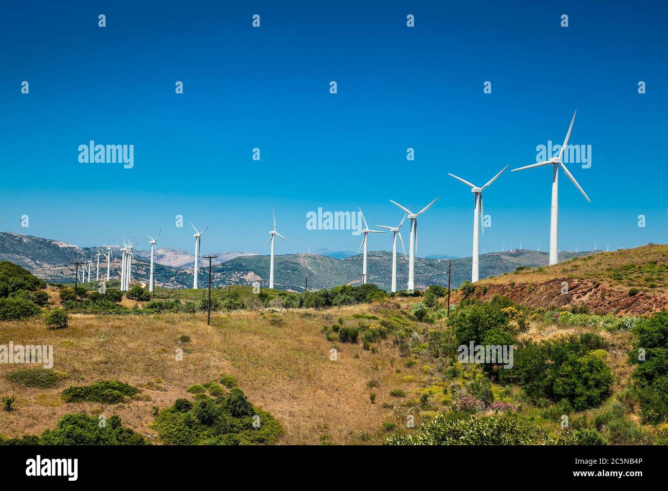 Wind turbine grid connection hi-res stock photography and images - Alamy